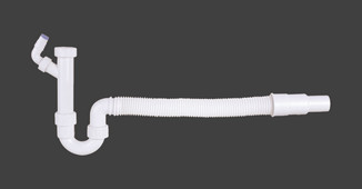 1-1/2" X 50mm Basin Drainer WC Extension Pipe 1-1/2" X 40mm